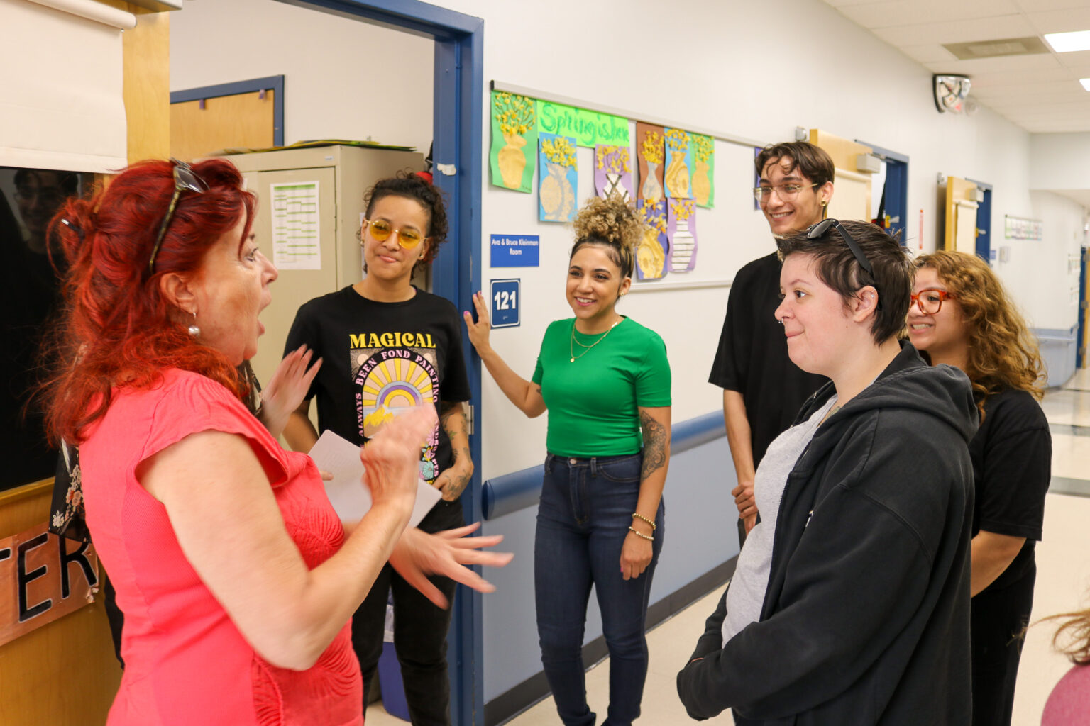 Pillar High Students Showcase Colorful Wheel Covers Made by Ink Gallery ...
